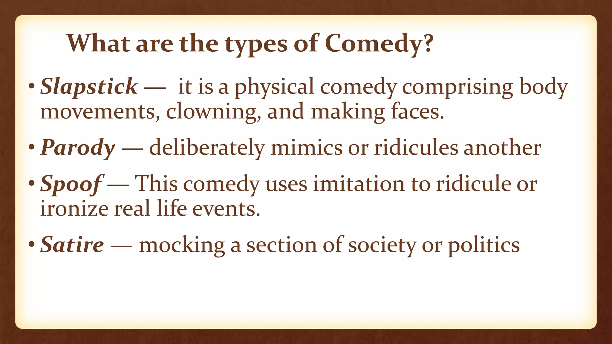 Comedy & Tragicomedy.pptx