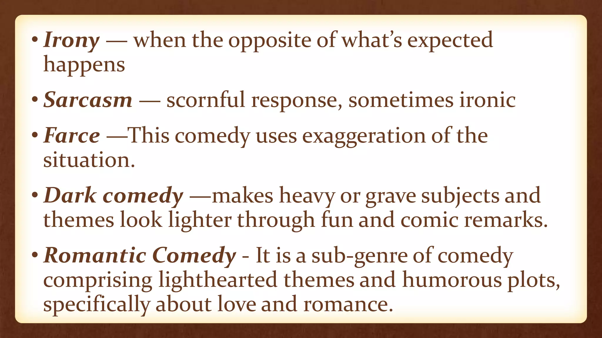 Comedy & Tragicomedy.pptx