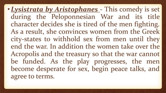 Comedy & Tragicomedy.pptx | Comedy | Genres