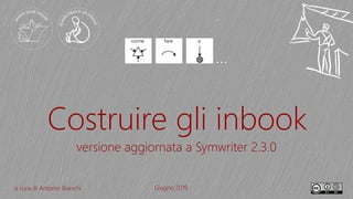 Come fare a costruire gli inbook - symwriter 2.3.0 - processo completo ...