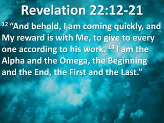 Alpha And Omega Revelation 22 12 21 Cheap Sale | ladorrego.com.ar