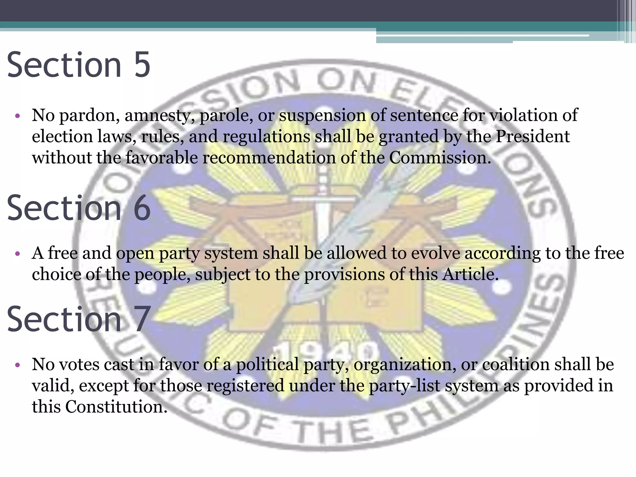 Commission on Elections | PPTX