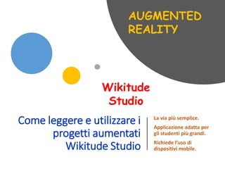 Come leggere wikitude | PDF