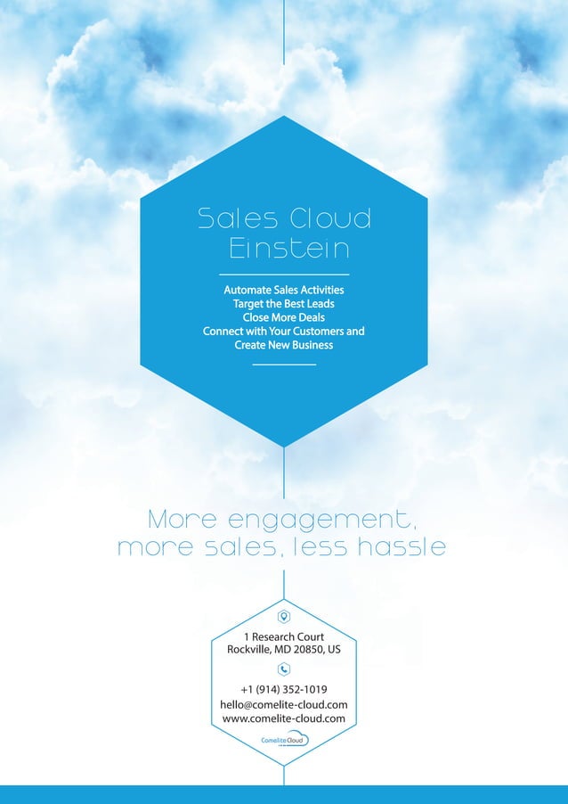 Comelite cloud sales cloud einstein | PDF | Email | Internet