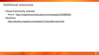 Cloud Community Engineering - Holiday readiness | PPT