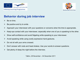 Job interview, Germany | PPT