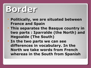 The Basque Language | PPT