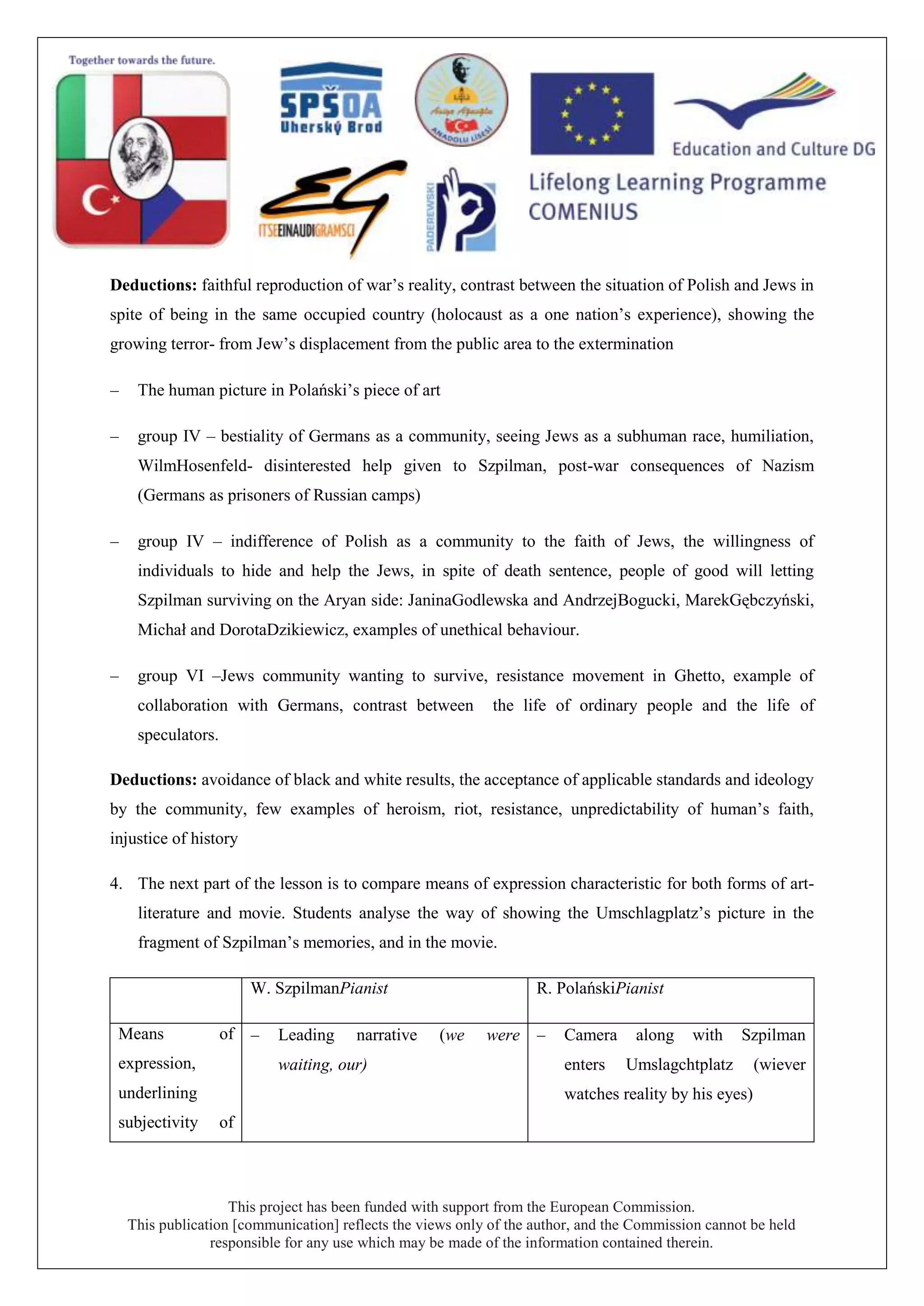 Comenius Polish lesson 3 | DOCX