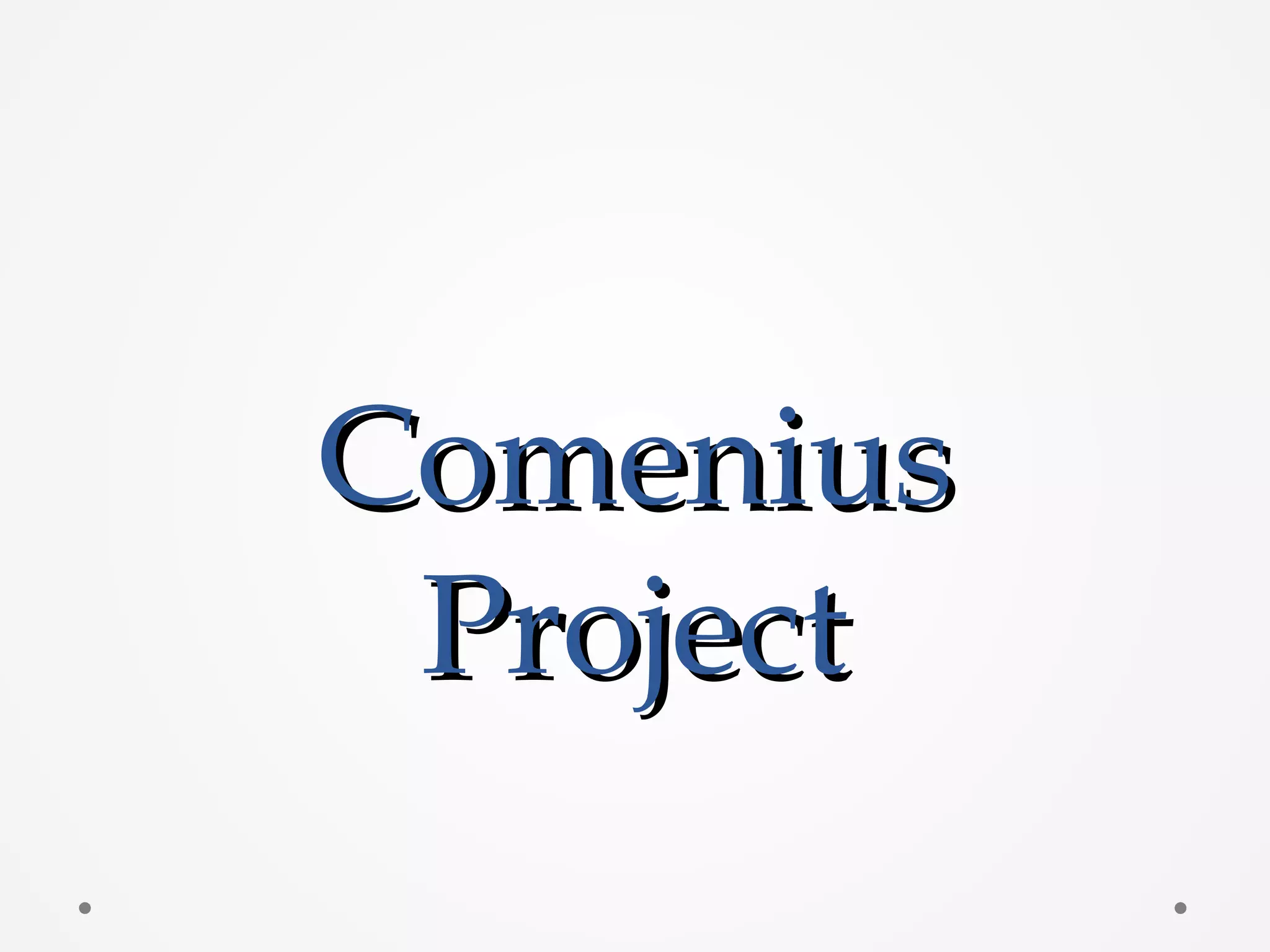 Comenius project | ODP