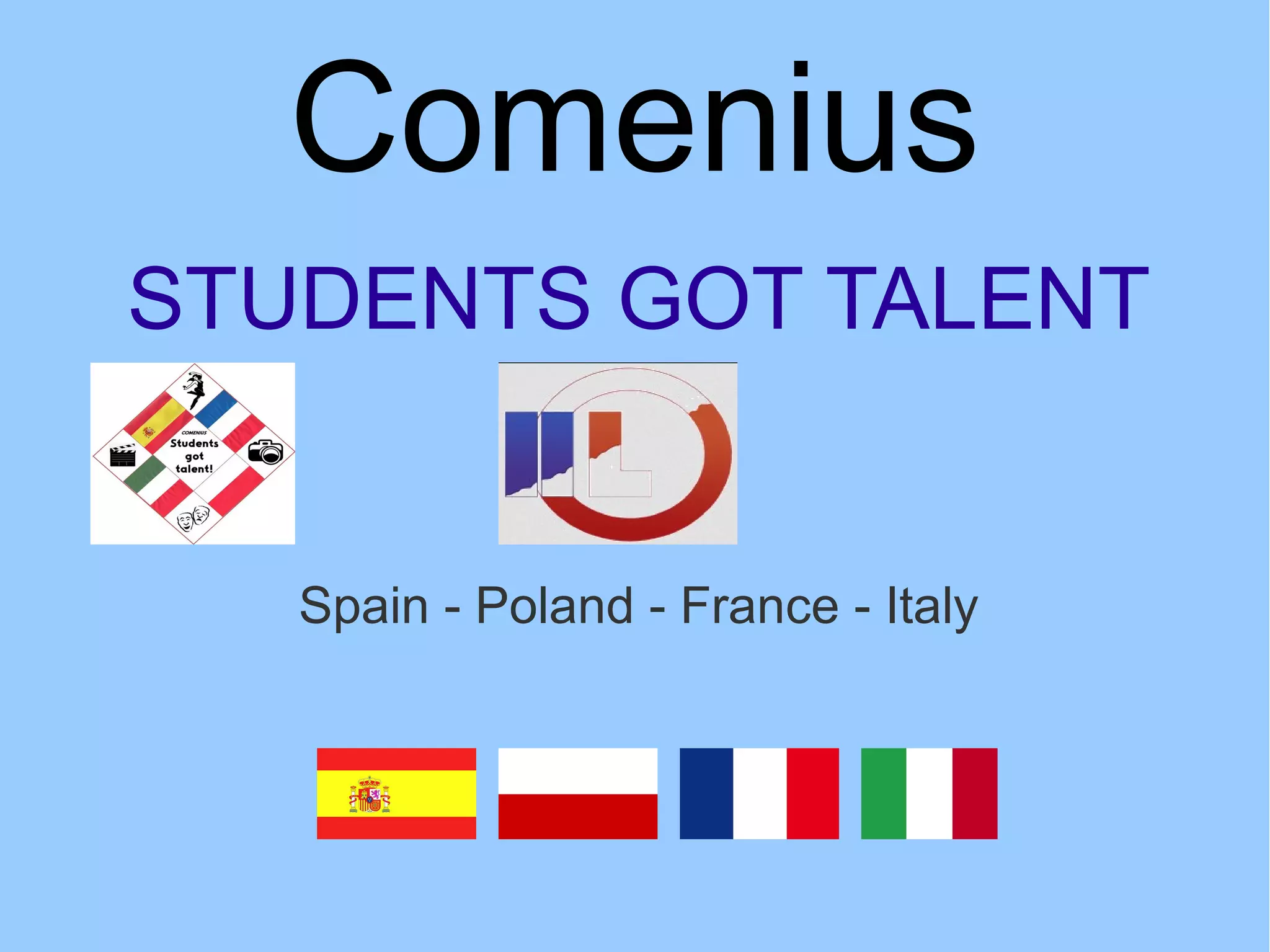 Comenius project: "Students got talent" | ODP