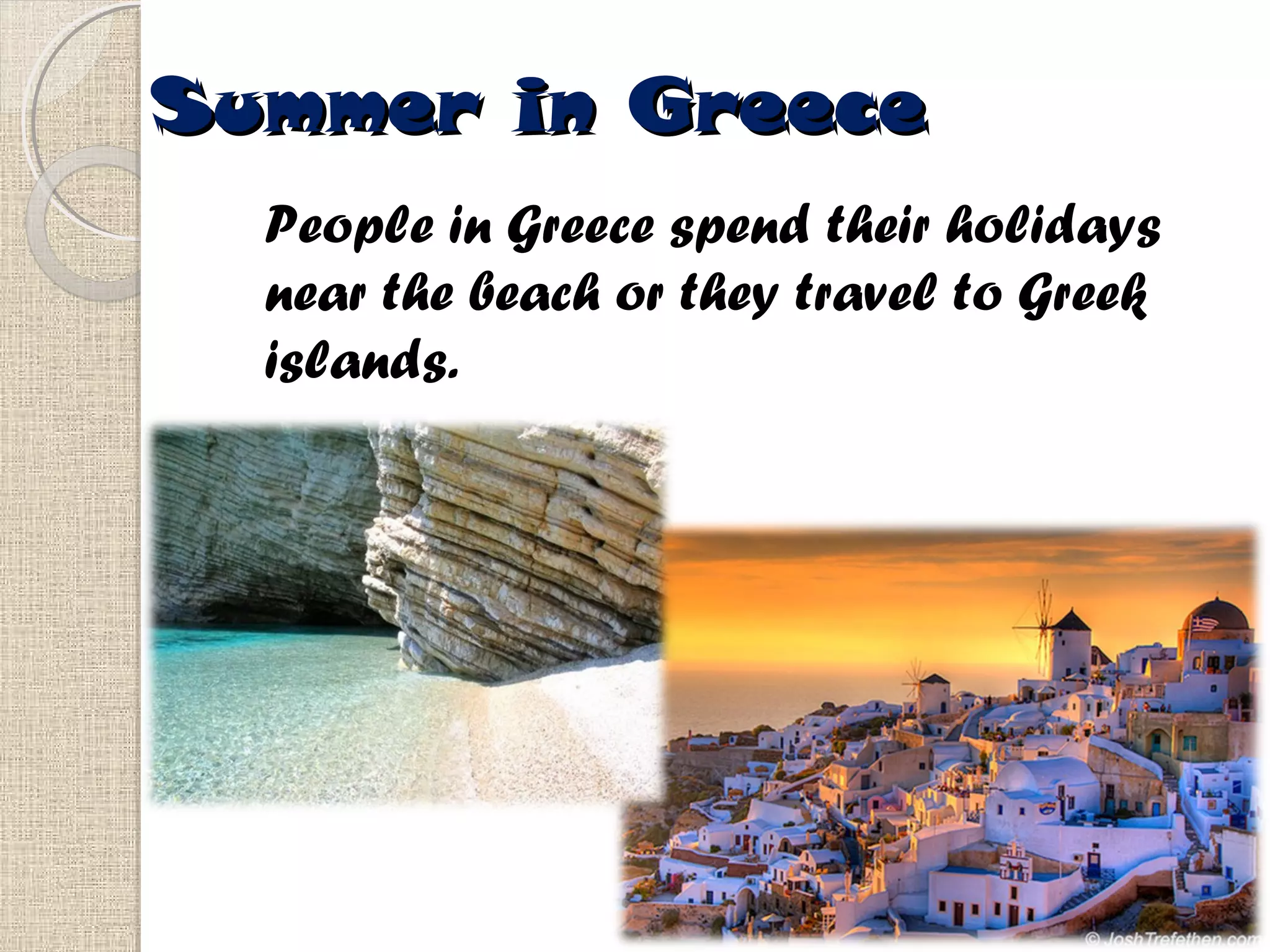 Summer in Greece | PPT