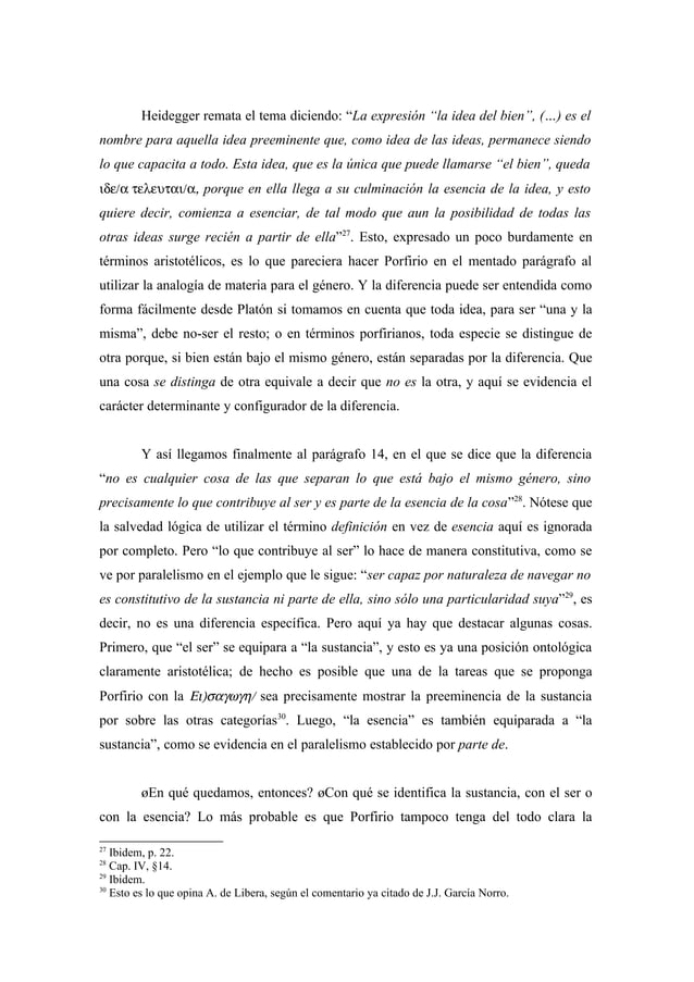 Comentario a la Isagoge | PDF