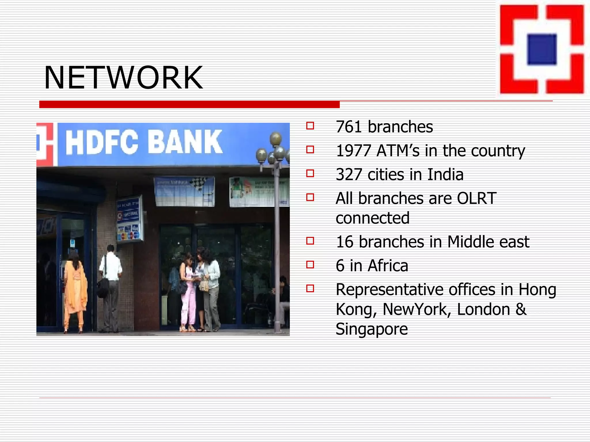 Comercial Banking Hdfc Bank | PPT