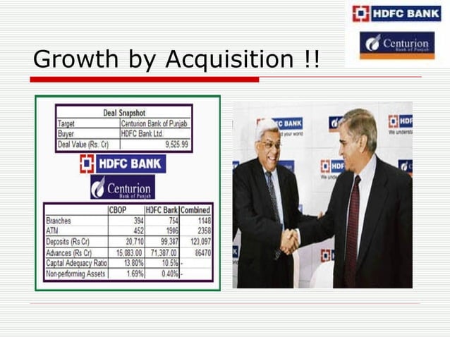 Comercial Banking Hdfc Bank | PPT