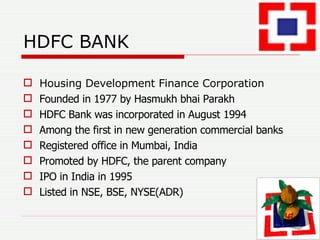 Hdfc Bank | PPT