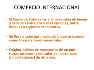 Comercio internacional inicio | PPT