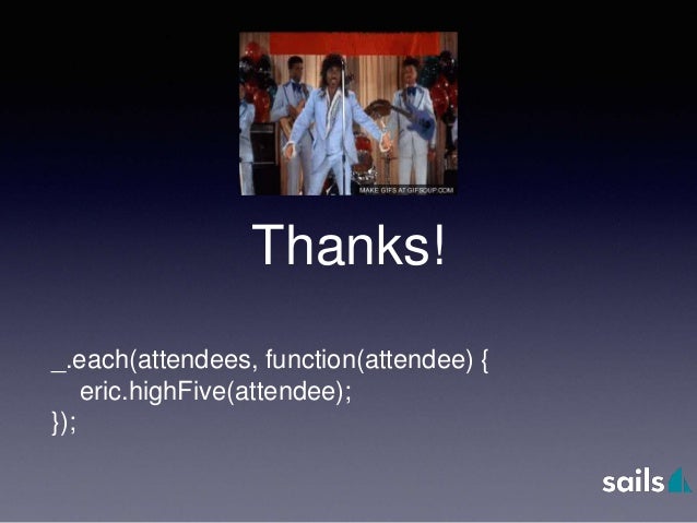 Come Sail Away With Me (you guys): Node.js MVC Web API's Using Sails.…