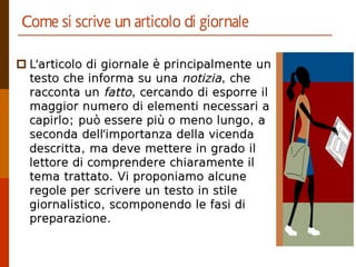 Come scrivere un articolo di giornale | PDF