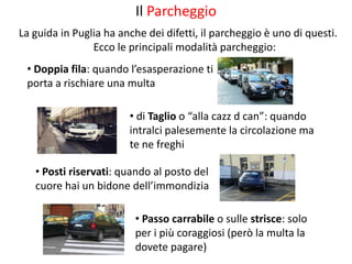 Come si guida in puglia | PDF