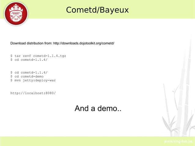 Implementing Comet using PHP | PPT