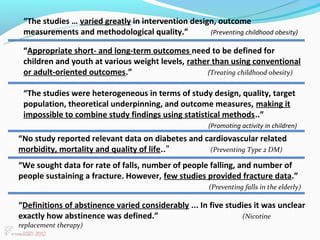 Core Outcome Measures in Effectiveness Trials | PPT