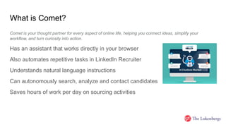 Explaining how to use Comet AI for Sourcing | PDF