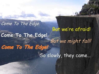 Come to the edge | PPTX