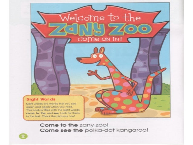 Come To The Zany Zoo 簡報12