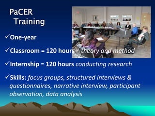 PaCER Program Presentation Comet Conference | PPT