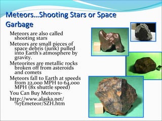 Comets | PPT