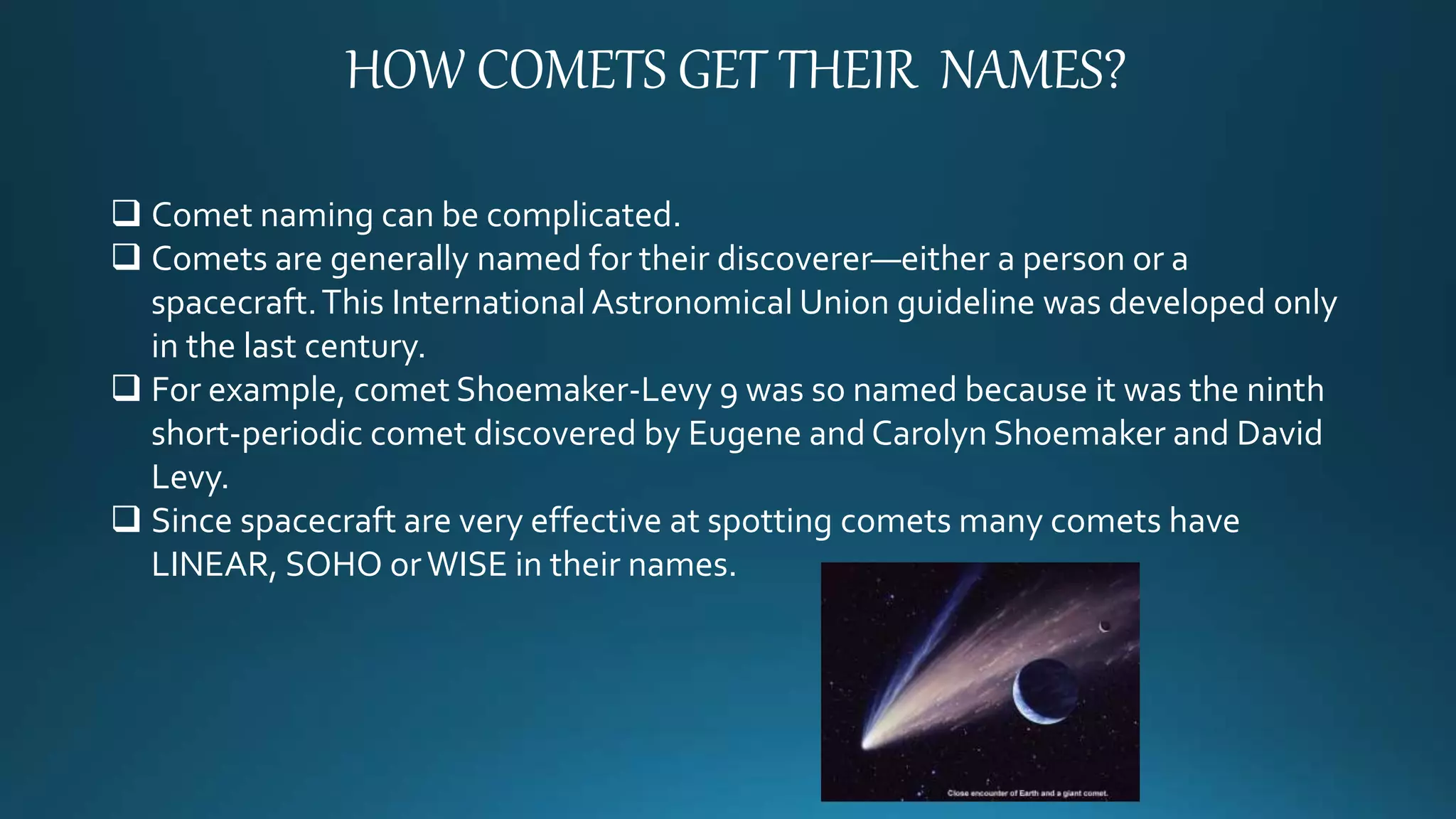 Comets | PPT