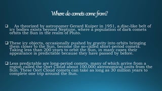 Comets | PPT