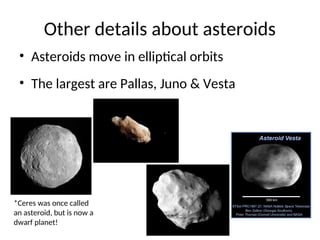 Science 8: Comets,Asteroids, and Meteoroids.ppt