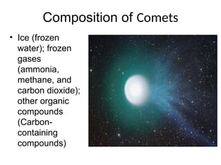 Science 8: Comets,Asteroids, and Meteoroids.ppt
