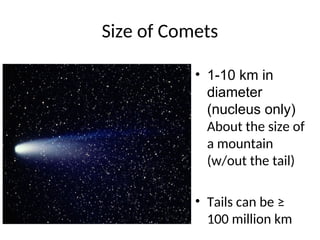 Science 8: Comets,Asteroids, and Meteoroids.ppt