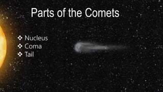 the universe on comets and asteroids.pptx