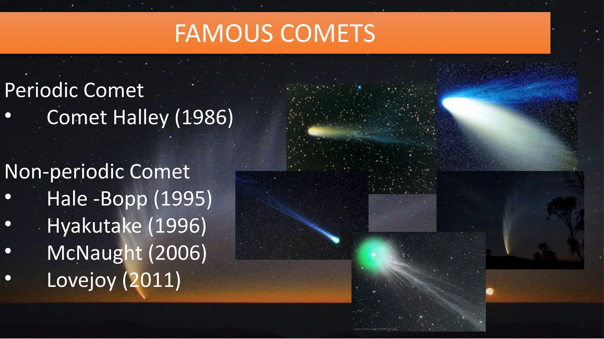 comets, asteroid, meteoroid in the solar system pptx | PPTX