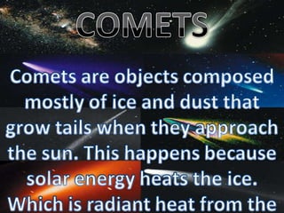 Comets, Asteroids | PPT