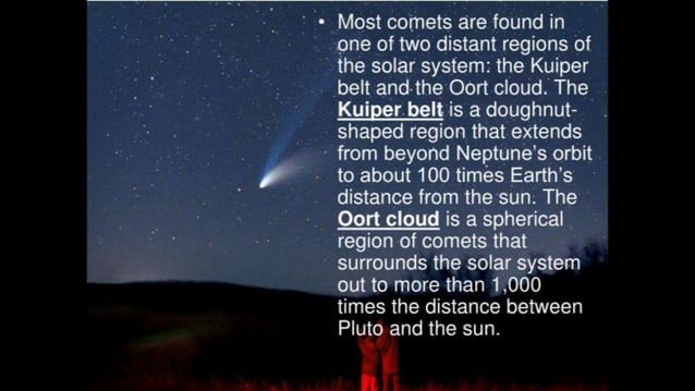 Powerpoint For Comets Asteroids And Meteors Pptx