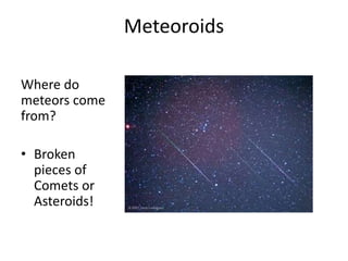 Comets Asteroids Meteoroids.ppt