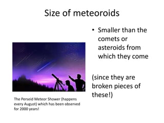 Comets Asteroids Meteoroids.ppt