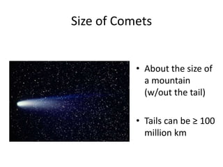 Comets Asteroids Meteoroids.ppt