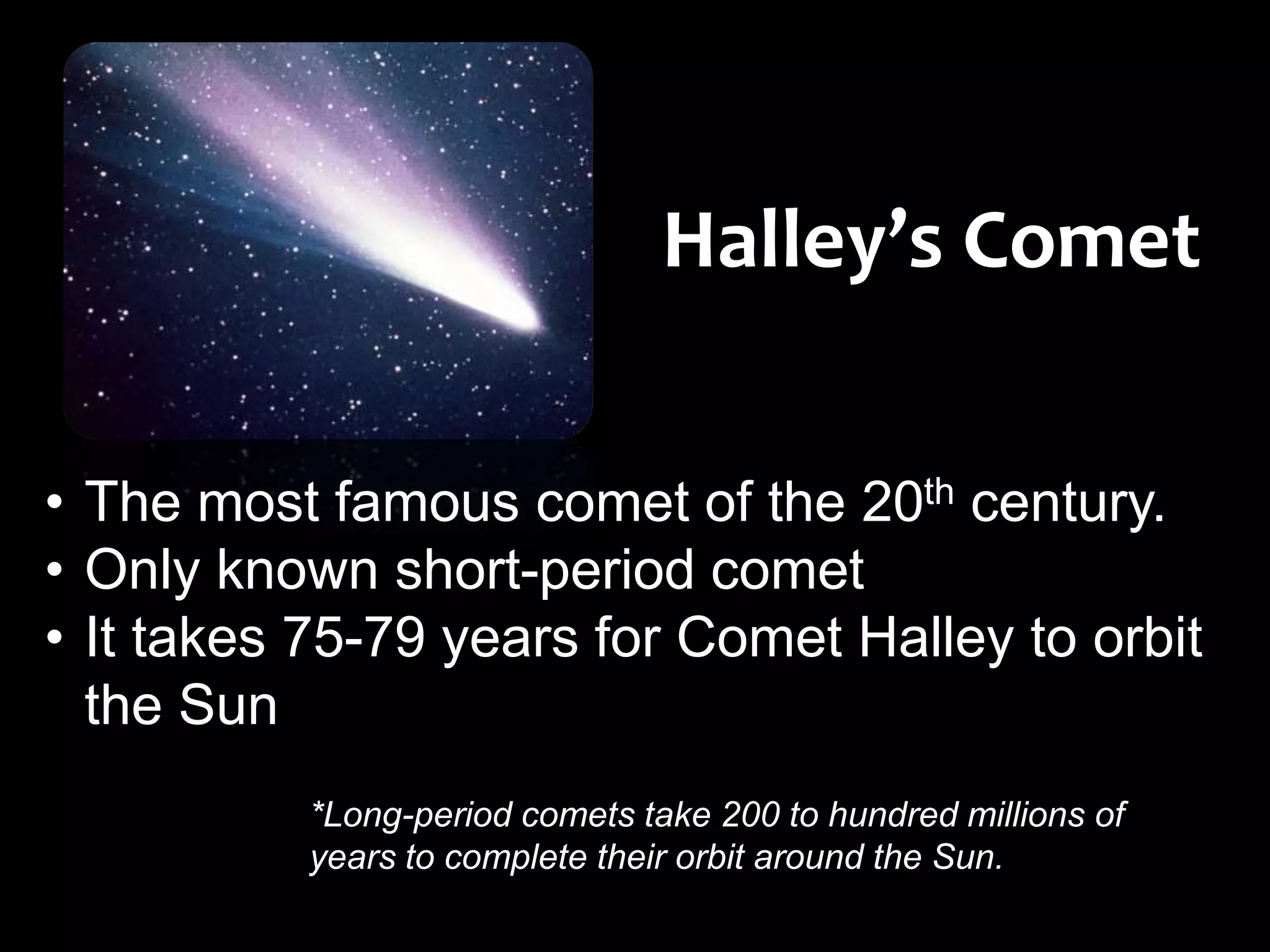 Comets, asteroids & meteors | PPTX