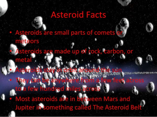 Comets, Asteroids, Meteors, and the Moon | PPT | Space and Astronomy ...