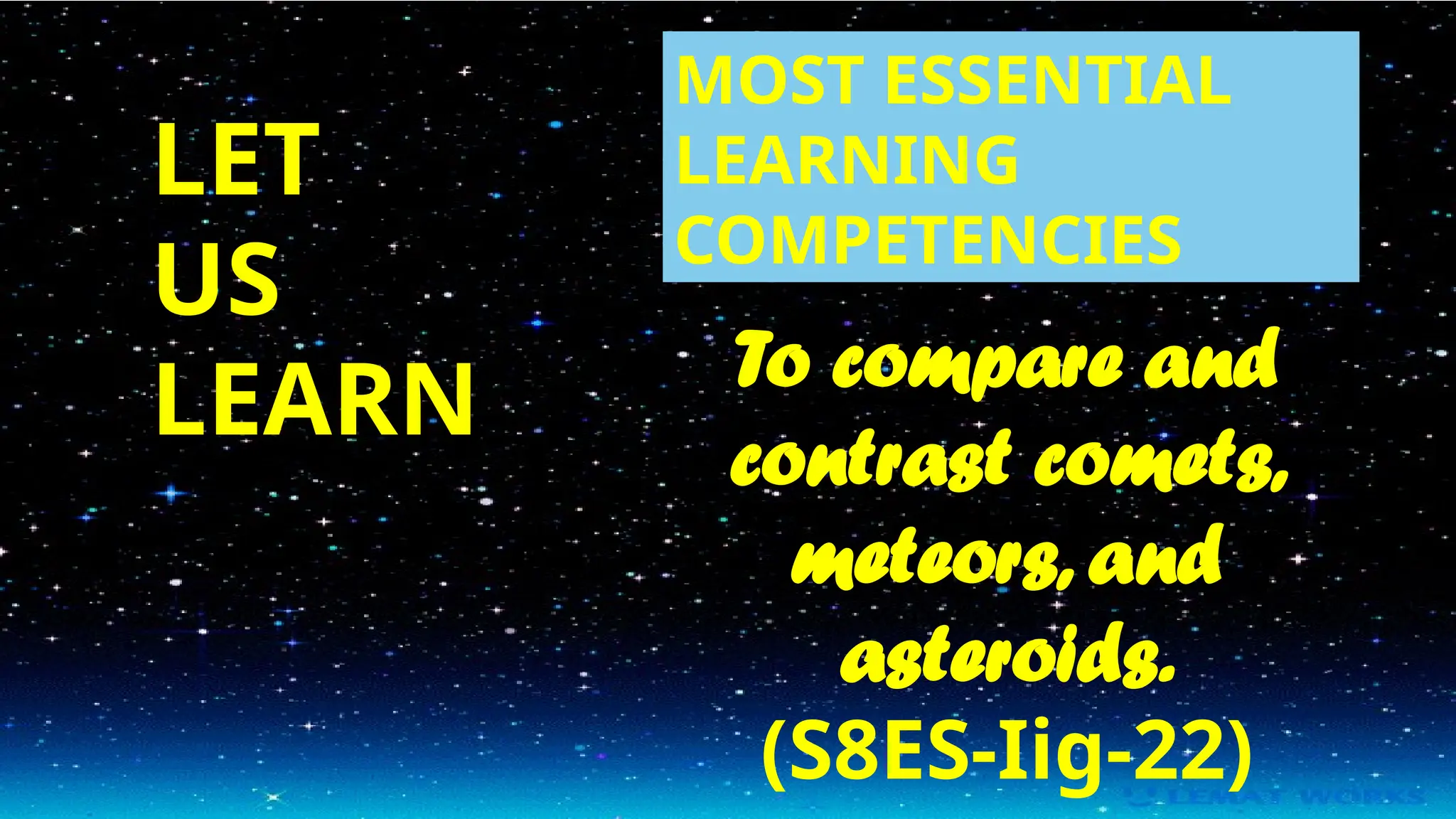 Quarter 2 Module 6 Comets lesson in grade 8.pptx
