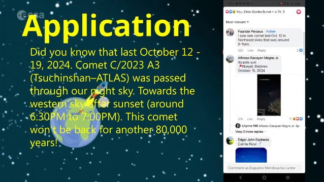 Quarter 2 Module 6 Comets lesson in grade 8.pptx