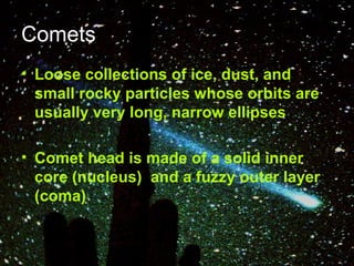 Comets Asteroids meteors meteoroids pptppt 1 | PPT
