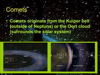 Comets Asteroids meteors meteoroids pptppt 1 | PPT