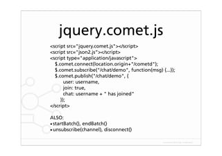 Comet with Sinatra | PDF