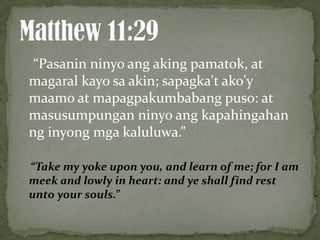 Come unto me | PPTX